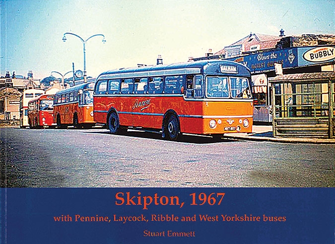Skipton 1967 with Pennine, Laycock, Ribble and West Yorkshire Buses ...